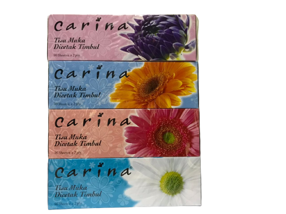 CARINA TISSUE BOX ( 90'S X 4BOX /BDL ) | Lazada