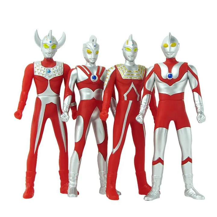 【cw】27cm 10 Inch Soft Rubber Ultraman UltraSeven Taro Ace Altman Action ...