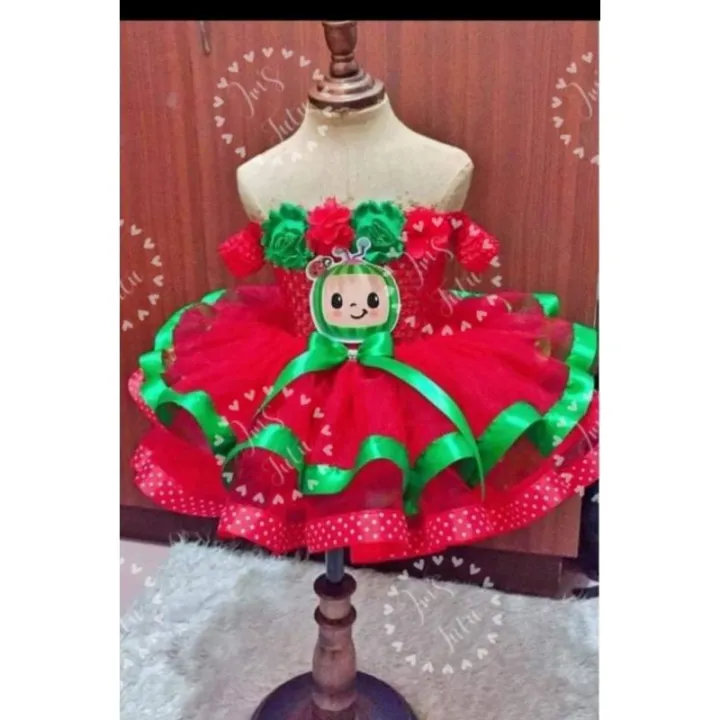 Cocomelon inspired ribbon trimm tutu | Lazada PH