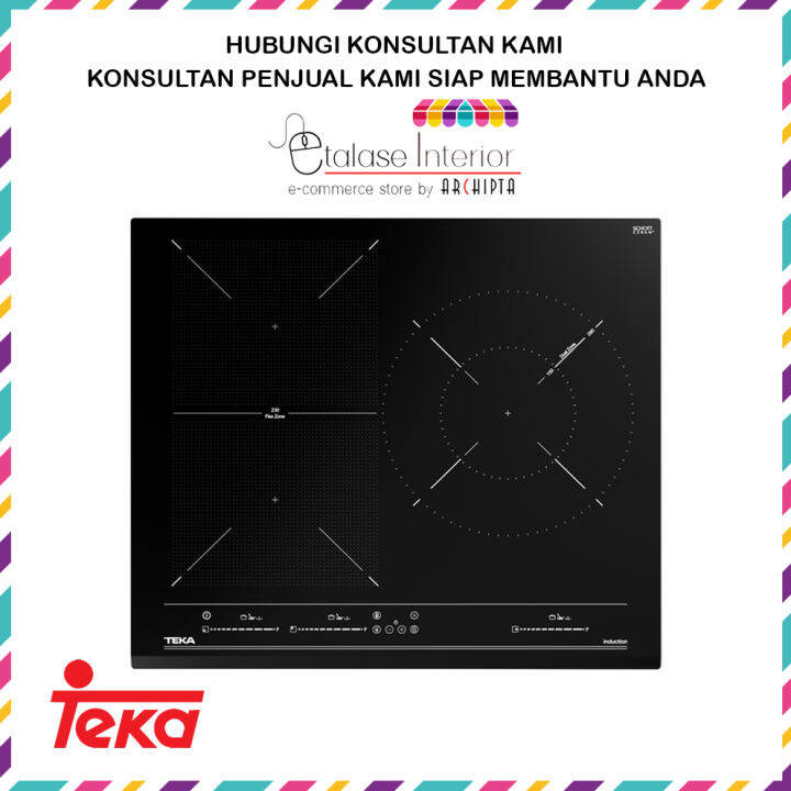 Teka - Kompor Tanam FLEX Induksi Tanam/ Build In 3 Tungku IZF 65320 MSP ...