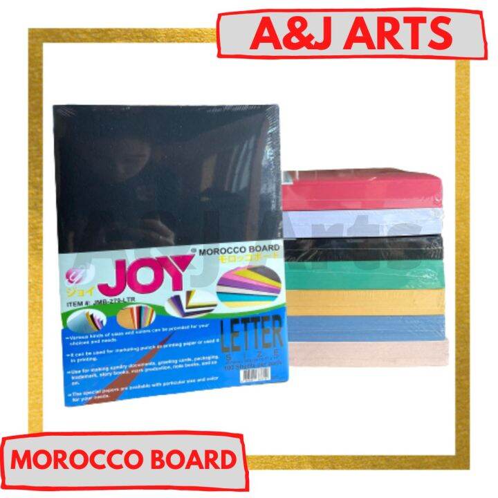 Paper Binding Cover Joy Morocco Board 230 gsm Book Cover 100 sheets A4 ...