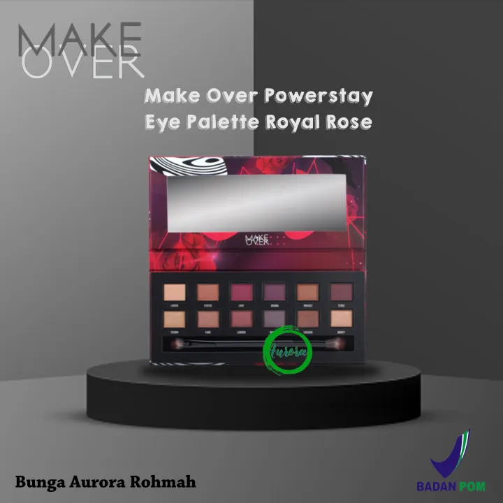 MAKE OVER Powerstay Eye Palette - Royal Rose | Lazada Indonesia