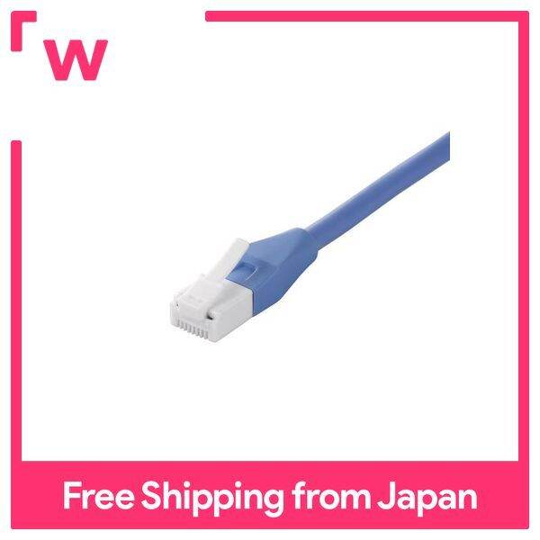 Kabel LAN UTP Cat6a Tipe Normal Lurus 10M BSLS6ANU100BL Biru Yang Tidak ...