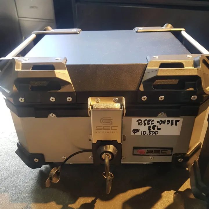 Promotions Sec 25L alloy topbox silver | Lazada PH