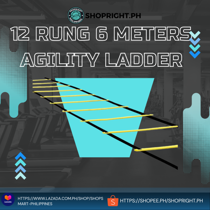 12 Rung 6 Meters Agility Ladder | Lazada PH