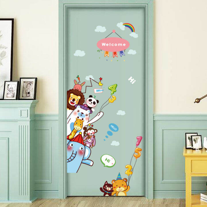 DIY Hi Hello Welcome wallpaper sticker Home Décor all Stickers Decals ...