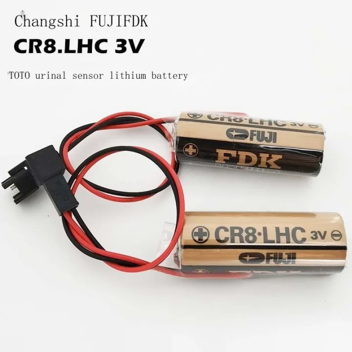 New/Free shipping Original Japan FDK TOTO urinal sensor battery CR8.LHC 3v PLC industrial ...