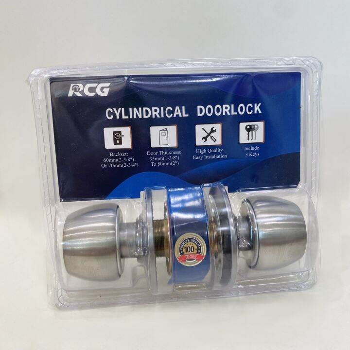 On Hand Metro Manila Eeli Heavy Duty Door Knob Entrance Lock set With 3 ...