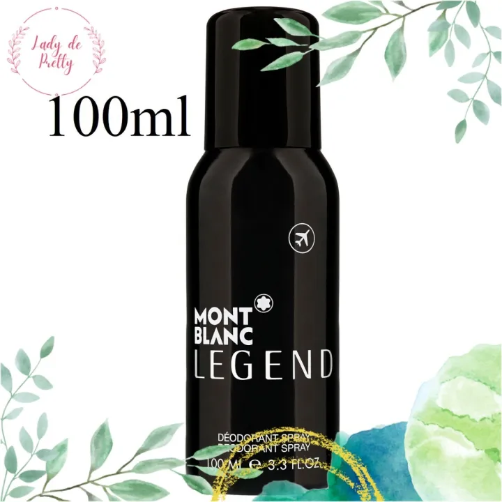Mont Blanc LEGEND Deodorant Spray 100ml (สเปร์ยรักแร้) น้ำหอม น้ำหอม ...