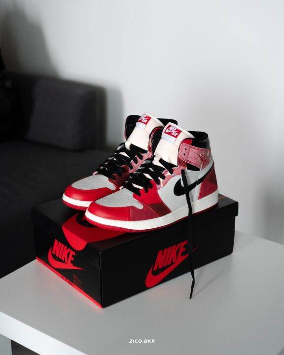 AJ 1 High OG Spider-Man Across The Spider-Verse (DV1748) | Lazada.co.th