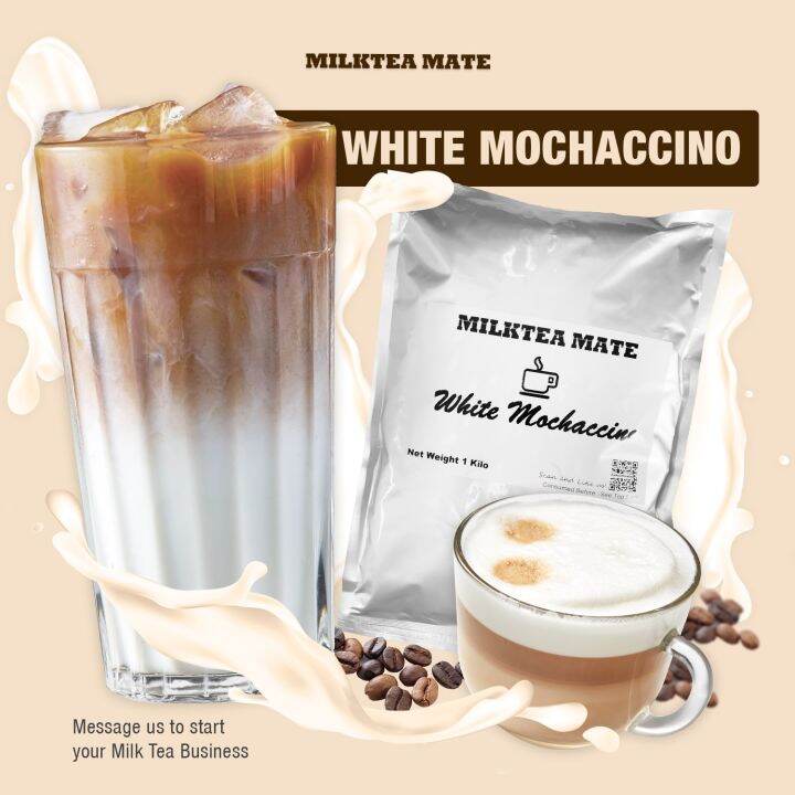 MILKTEAMATE WHITE MOCHACCINO POWDER | Lazada PH