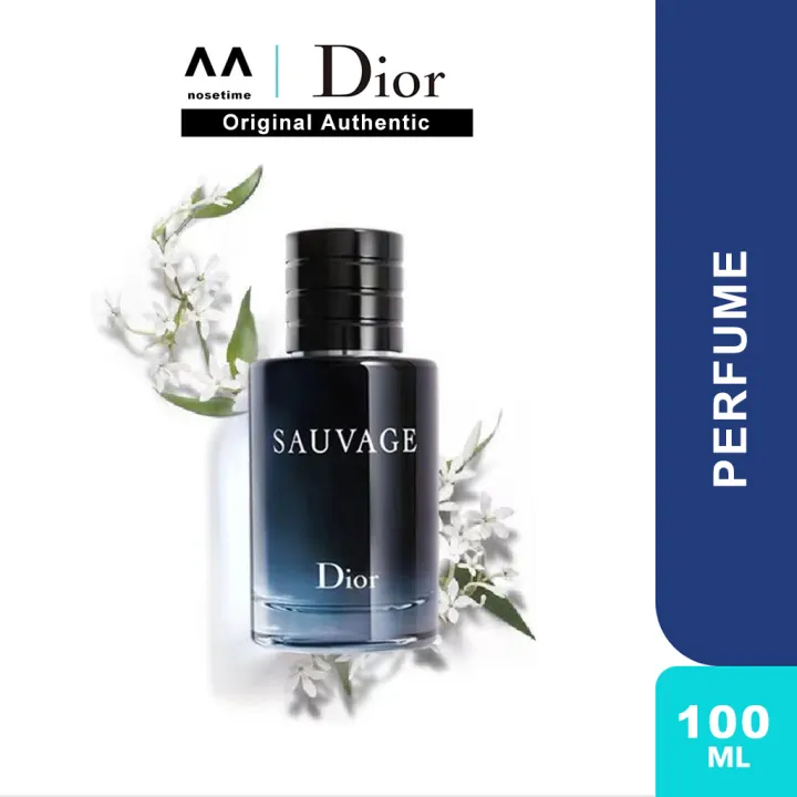 【Authentic counter】Dior Sauvage Eau de Toilette 100ml perfume for men ...