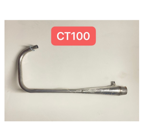 MOTORCYCLE PARTS STAINLESS BULLET PIPE FOR TMX155/ BARAKO/ CT100 [MOON ...