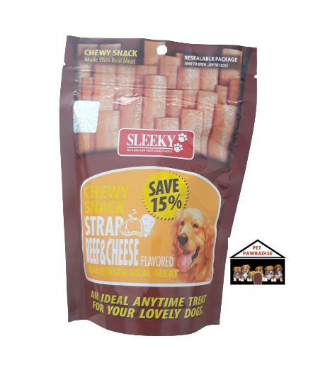 Sleeky Chewy Snack STRAP –Beef & Cheese Flavor 175g | Lazada PH