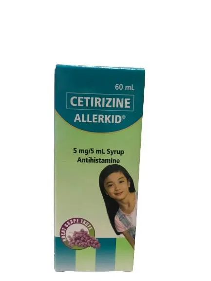Cetirizine 5mg/5ml - Allerkid Syrup 60ml | Lazada PH