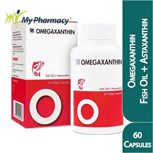 OMEGAXANTHIN FISH OIL & ASTAXANTHIN 60S | Lazada