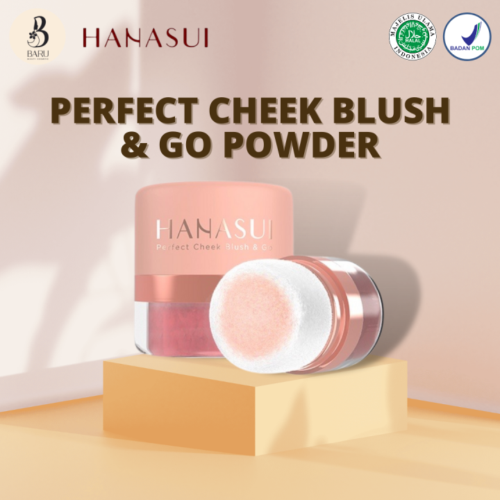 ⛄️BARU⛄️ [MURAH GILA!!] HANASUI Perfect Cheek Blush & Go Powder | Blush ...