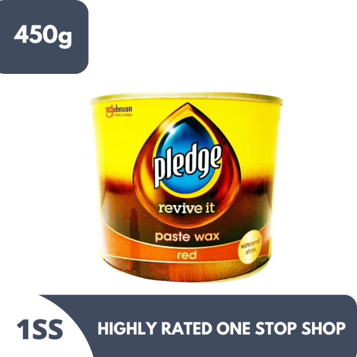 Pledge Revive It Paste Wax Red 450g | Lazada PH