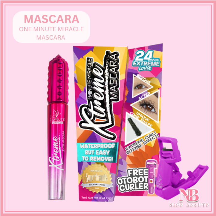ONE MINUTE MIRACLE MASCARA 7ML 1MMM MASCARA | Lazada