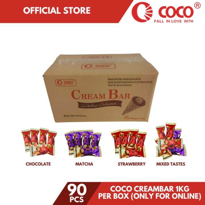 COCO Creambar Cone 1kg Per Box | Lazada PH