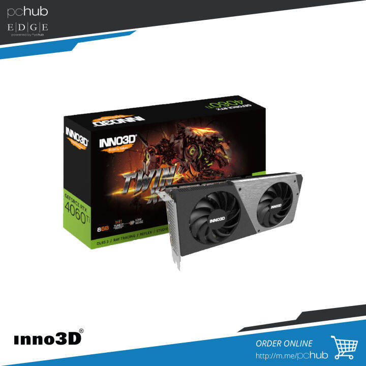 Inno3d RTX 4060 Ti Twin X2 black, pn: N406T2-08D6-171153N | Lazada PH