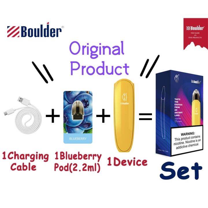 Out-doors Mod Vape Kit Single e-cigarette Original Legit/Authentic boulder Supplier COD 8 colors ...