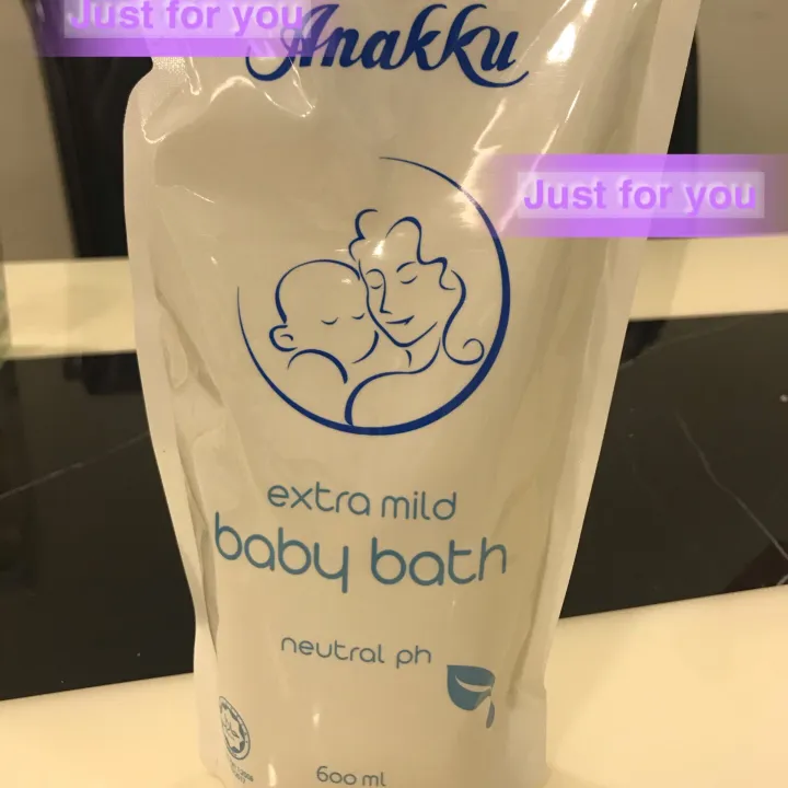 Anakku Baby Bath Refill Pack | Sabun Mandian Bayi Pek Isi Semula (600ml ...
