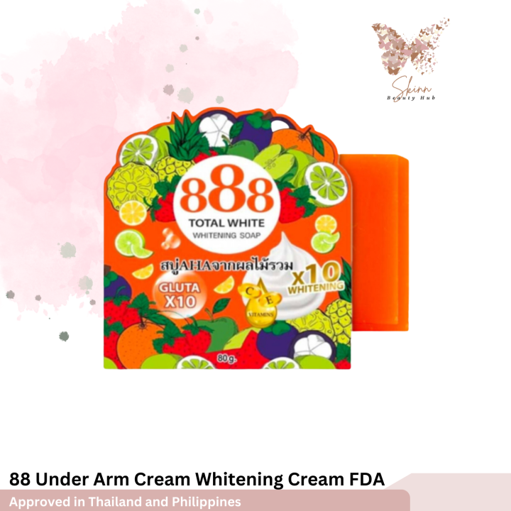 88 Under Arm Soap -FDA Approved Whitening for Brighter Underarms ...