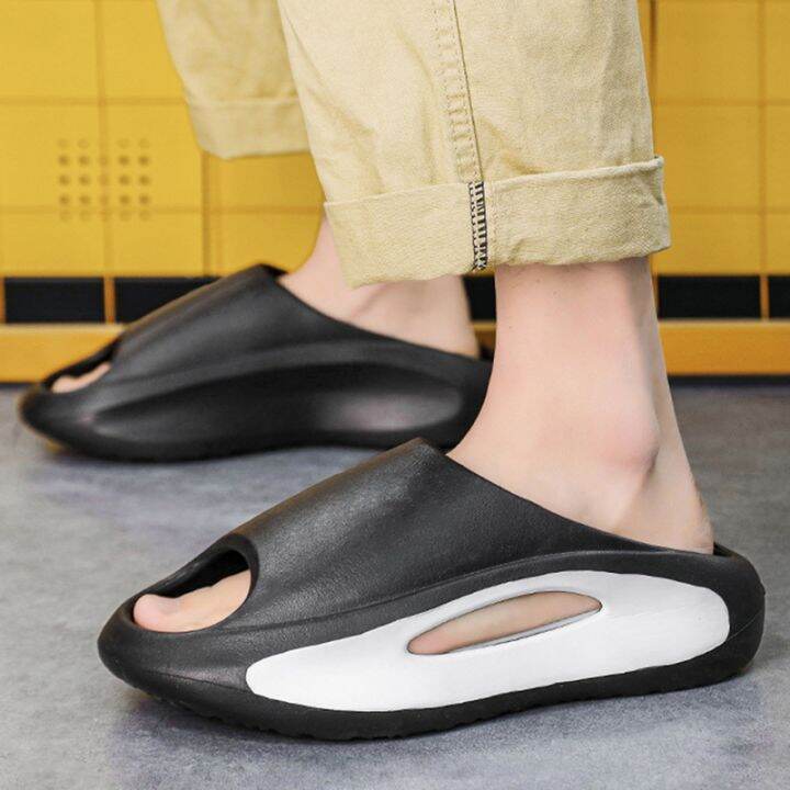 Cyprus Slippers for Men Korean Style Sandals Thick Platform Slippers ...
