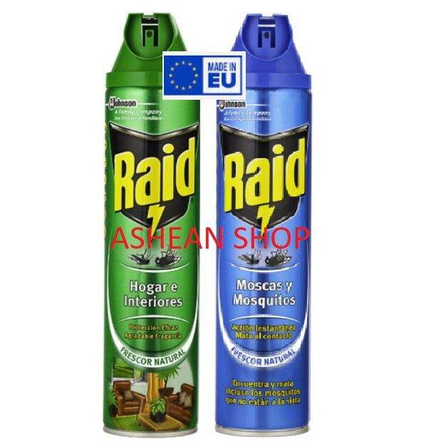 【COD】 Raid Home Interiors Insecticide Spray 600mL Raid Insecticide ...