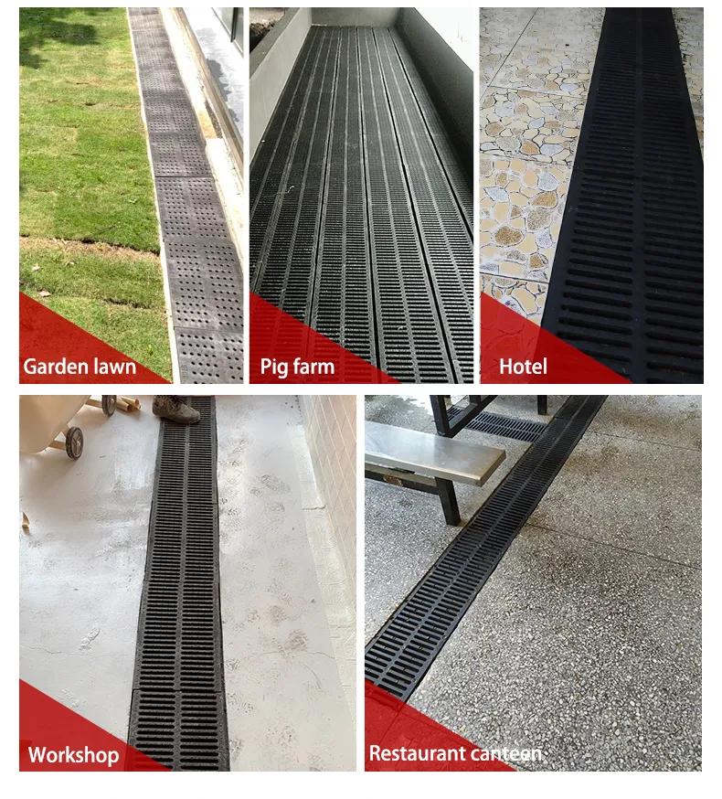 Kelly Drain cover plastic trench cover resin gutter cover sewer cover ...