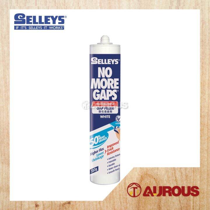 SELLEYS NO MORE GAPS GAP SEALANT - WHITE 380G | Lazada