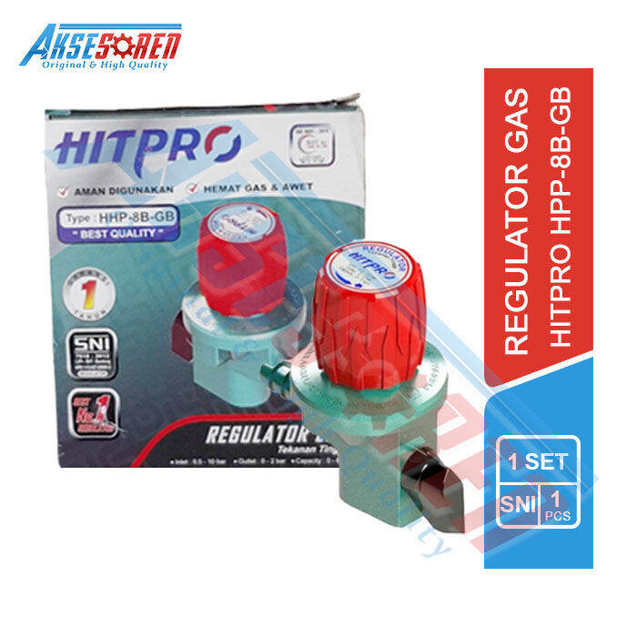 Regulator Gas Hitpro Tekanan Tinggi [HPP-8B-GB] / Regulator Kompor ...