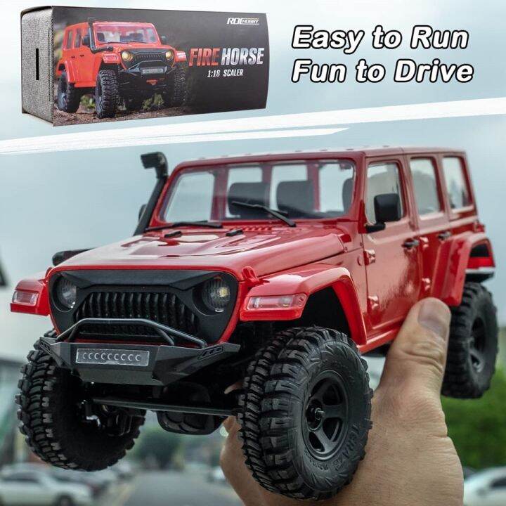 FMS RC Car Fire Horse 1:18 Crawler 4X4 Mini Scale Waterproof Remote ...