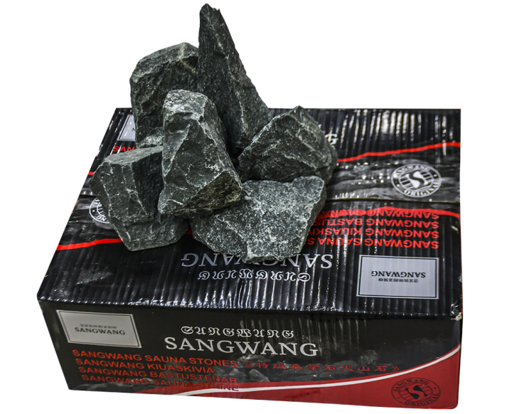TOLO/Sangwang Sauna Stone 18kgs/box (Approximately 15-20 pcs depending ...