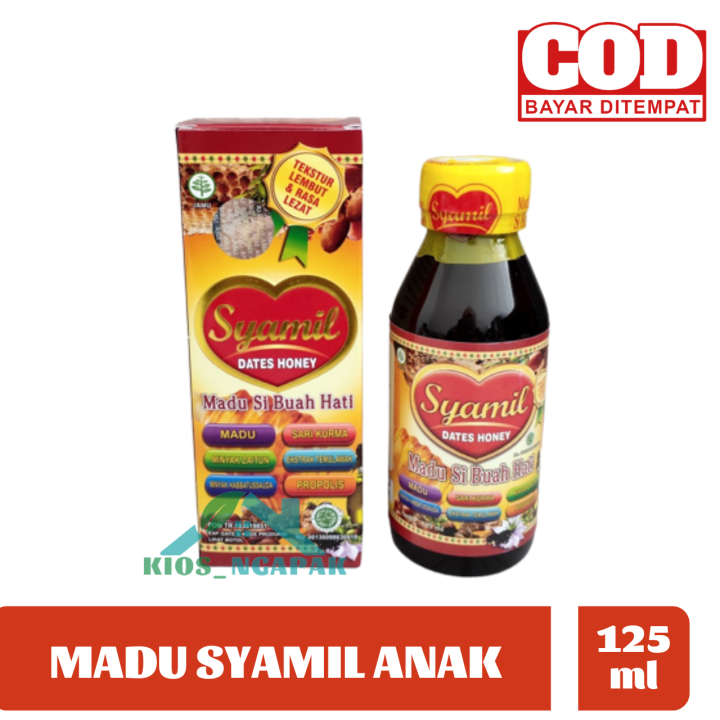 Madu Anak SYAMIL KIDS Dates Honey Madu Lengkap Si Buah Hati | Lazada ...