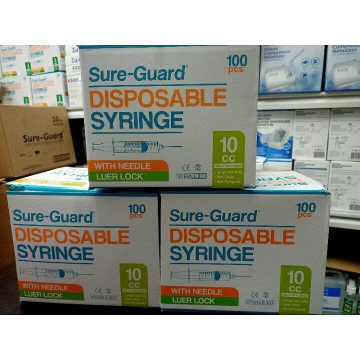 Disposable Syringe 10cc with Needle - Box of 100 pcs. | Lazada PH