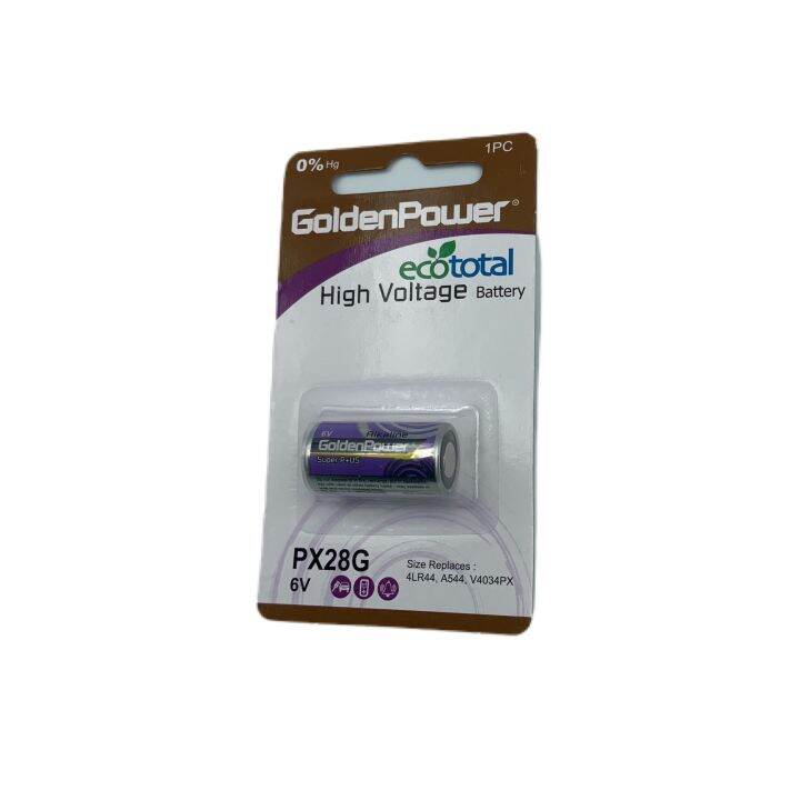 ถ่านรีโมท Golden Power PX28G/4LR44/A544/V4034PX (6V) 0%Hg | Lazada.co.th