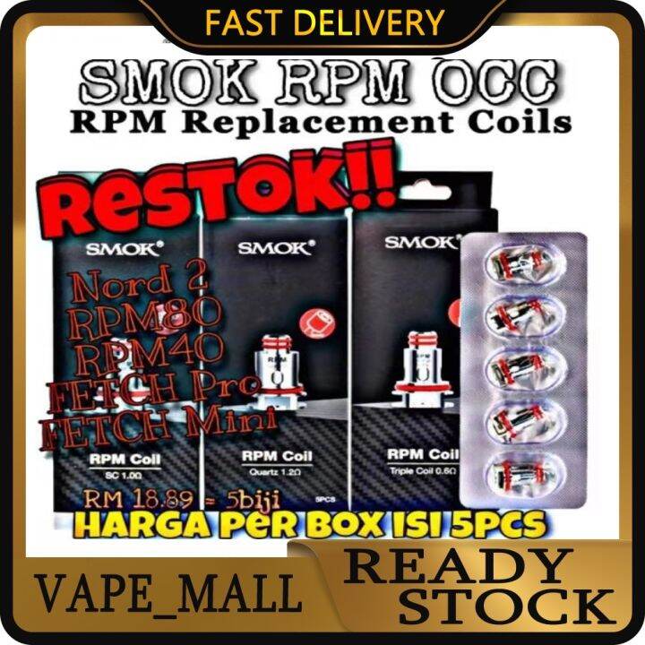 SMOK OCC FETCH / RPM 40 / RPM 80 PRO / RPM80 / NORD 2 / ALIKE / FETCH ...