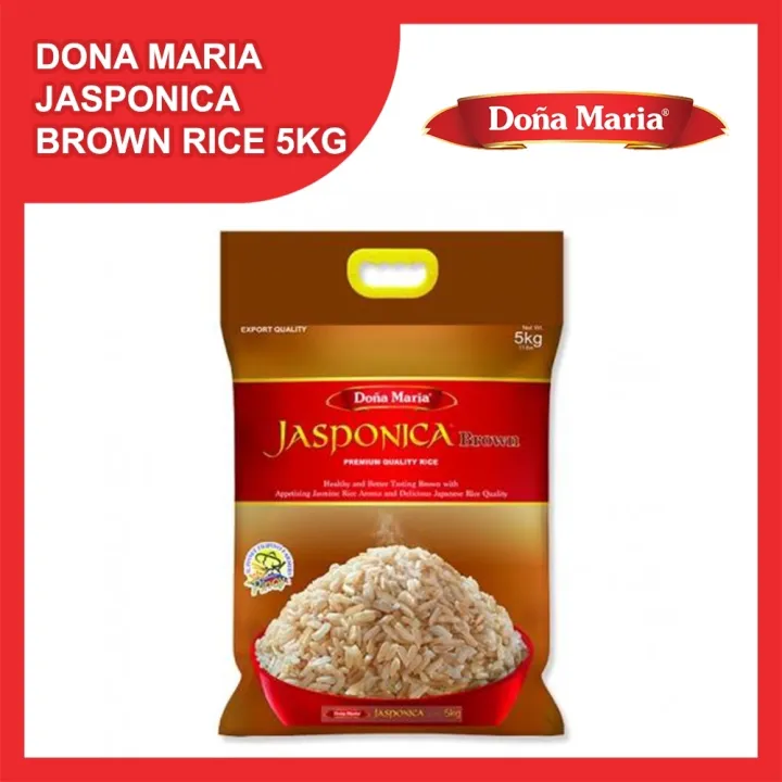 KC grocery Dona Maria Jasponica Brown Rice 5kgs | Lazada PH