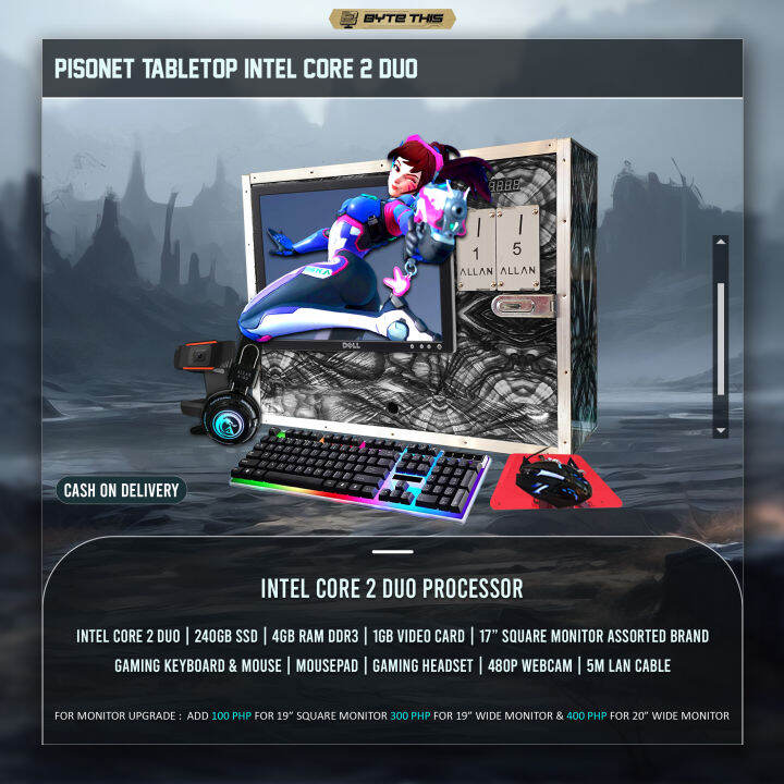 TABLETOP PISONET CORE 2 DUO | REFURBISHED | BYTE THIS | Lazada PH