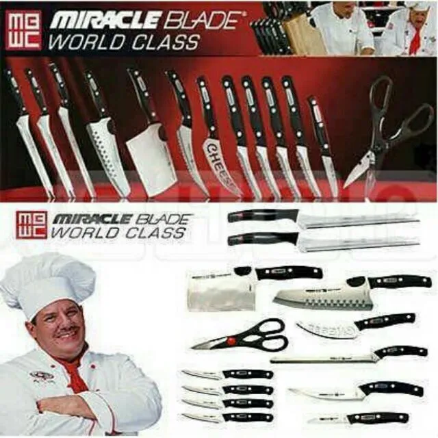 COD 12 pcs BLADE COLLECTION set WORLD CLASS Miracle blade | Lazada PH