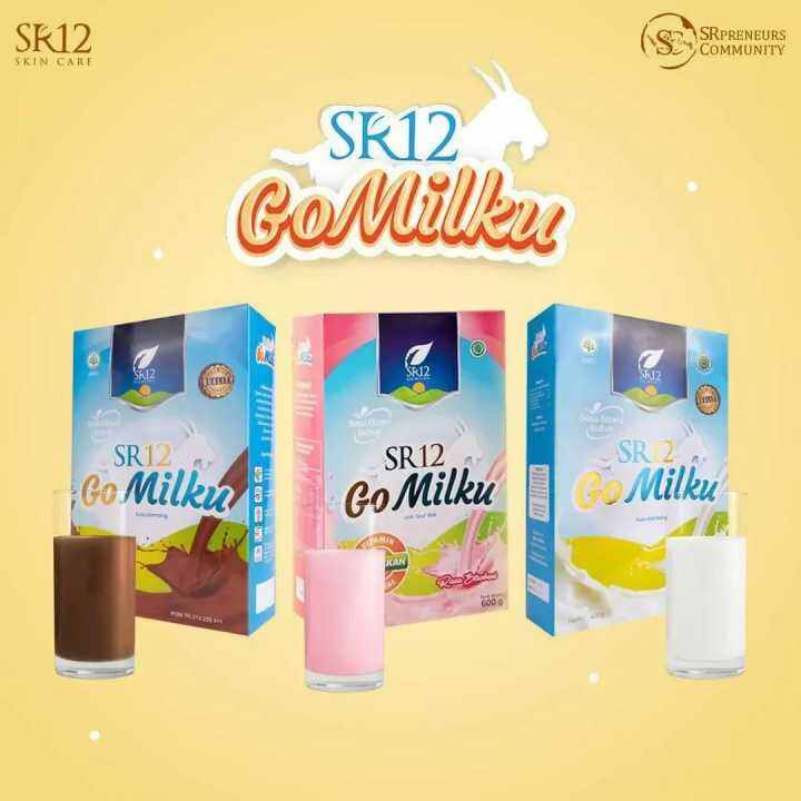 Go Milku SR12 Halal Susu Kambing Etawa Premium Meningkatkan Kesehatan Inmun Aman Bumil Busui ...