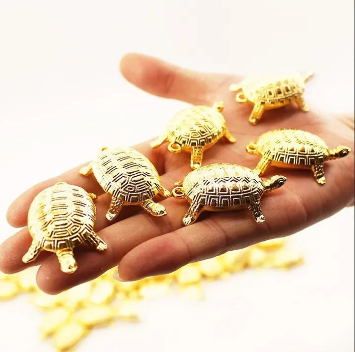 5cm Gold Lucky Turtle Golden Turtle-Japan Sensoji Temple Golden ...