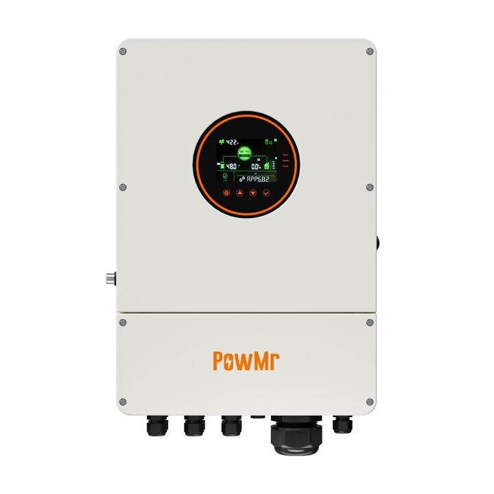 PowMr off-grid Hybrid Solar Inverter 48V 5500W 230VAC Output MAX PV Panel 500VDC Build-in MPPT ...