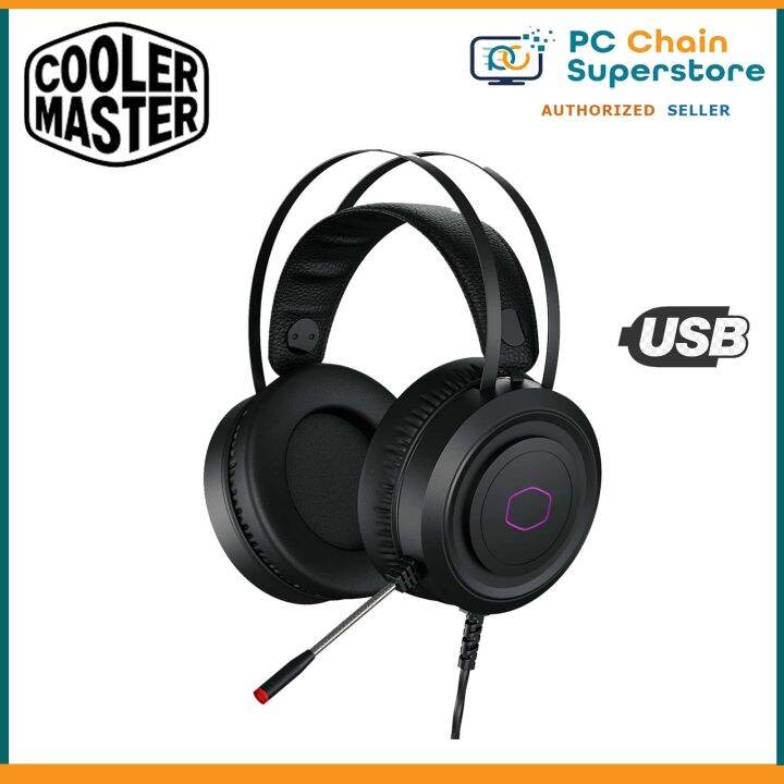 Cooler Master CH321 RGB High Quality Mic USB Gaming Headset for PC ...