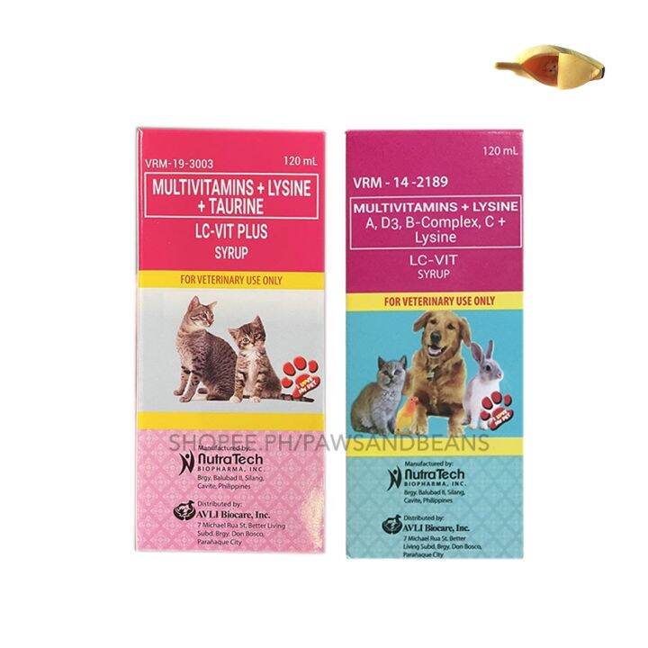 LC-Vit Multivitamins Syrup for Pets 120ml | Lazada PH
