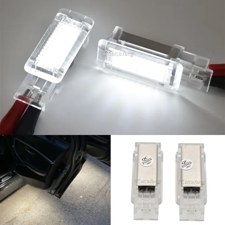 LED Door Courtesy Lights Warning Lamps Welcome Light For Mercedes Benz ...