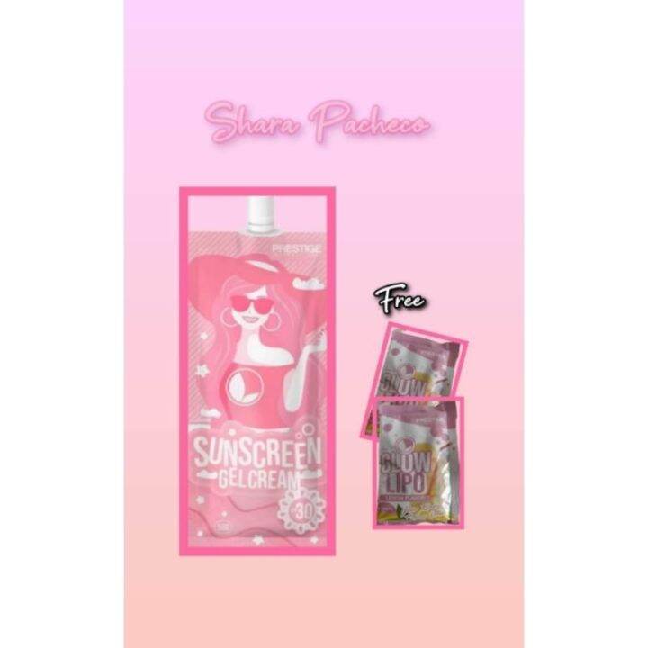 Orig Prestige Sunscreen Gel Cream Sachet 50g | Lazada PH