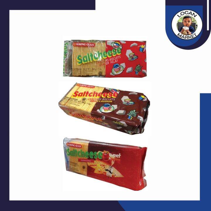 Khongguan Khong Guan Saltcheese Crackers 200gram 200 gram BBQ Sweet n ...